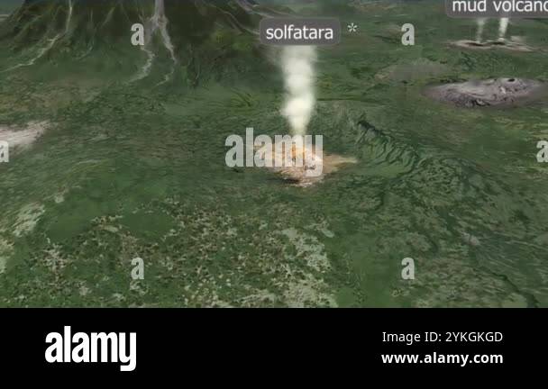 Volcanic activity zones Stock Videos & Footage - HD and 4K Video Clips ...