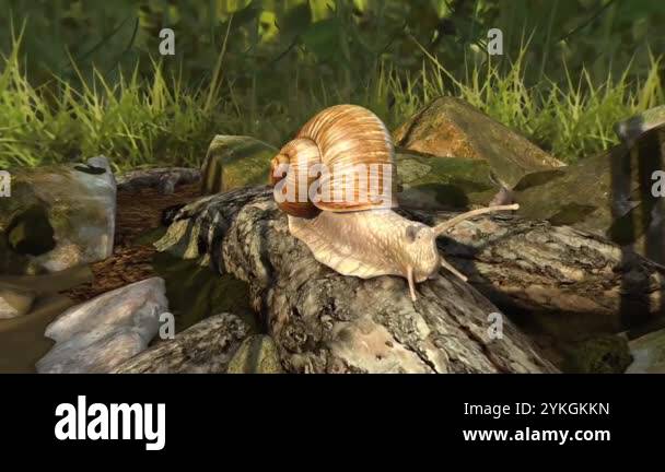 Snail anatomy diagram Stock Videos & Footage - HD and 4K Video Clips ...