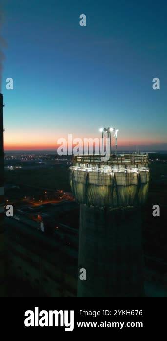 Workplace of a roofing team.Construction process of a nuclear power ...