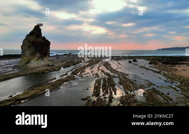 Landscape view sunset tanjung Stock Videos & Footage - HD and 4K Video ...