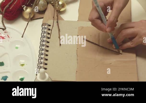 Artist cutting tracing paper Stock Videos & Footage - HD and 4K Video ...