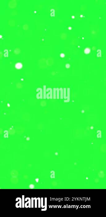 Vertical video of snow snowing peacefully in cold winter season in ...