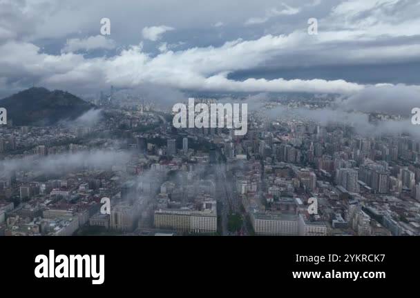 Behold the sprawling beauty of Santiago, Chile, as captured from the ...