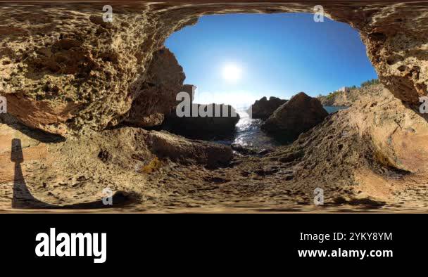 Sea cave opening ocean Stock Videos & Footage - HD and 4K Video Clips ...
