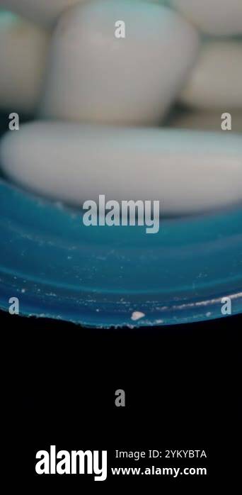 Mint tablets in container Stock Videos & Footage - HD and 4K Video ...