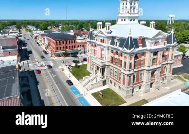 Pedestal Shot: Explore the iconic Henry County Courthouse in downtown ...