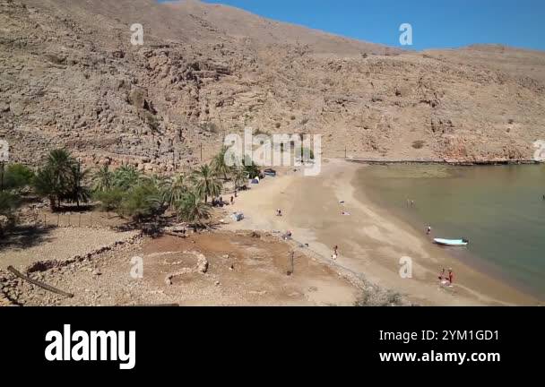 Sultanate of Oman, Musandam, Gulf of Oman, ancient Village of Haffa ...