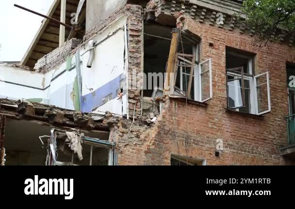 Inside destroyed house ruins Stock Videos & Footage - HD and 4K Video ...