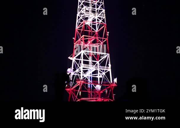 Antennas of mobile phone communication, television, internet, radio ...