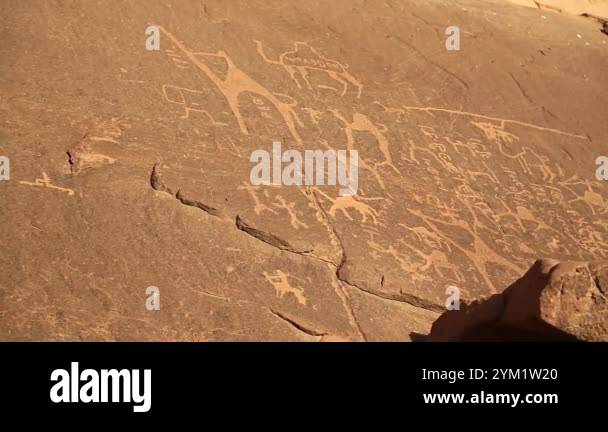 Wadi rum rock drawing Stock Videos & Footage - HD and 4K Video Clips ...