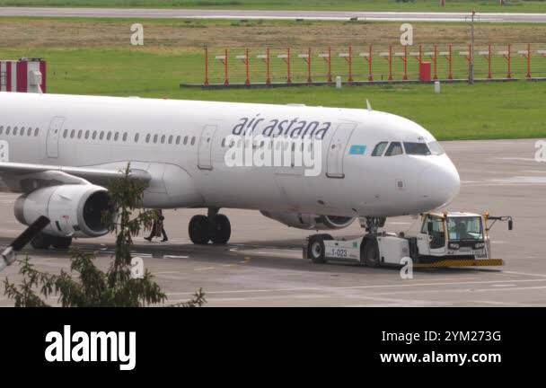 ALMATY, KAZAKHSTAN - MAY 13, 2024: Jet plane Airbus A321, EI-KDB of Air ...