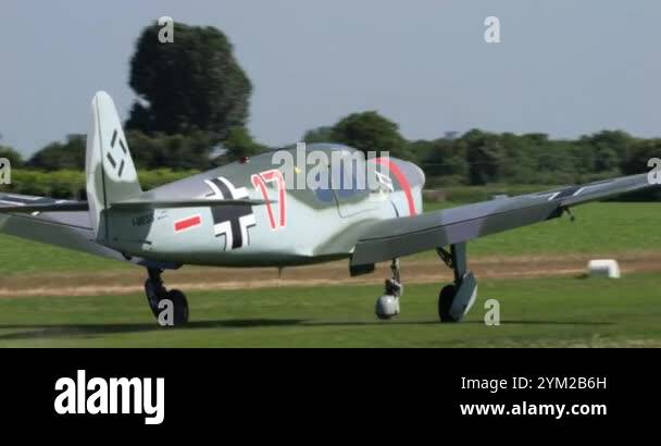 Padova Italy June 22 2024: Small passenger aircraft in the historic ...