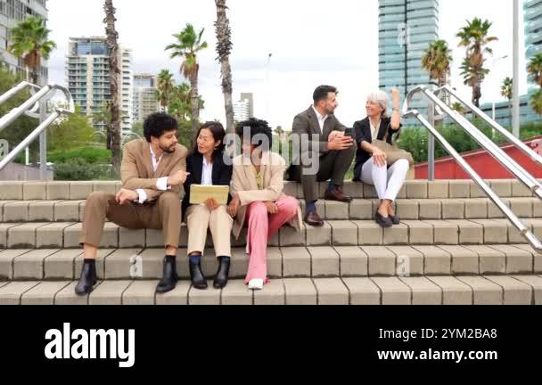 People sitting on outdoor Stock Videos & Footage - HD and 4K Video ...
