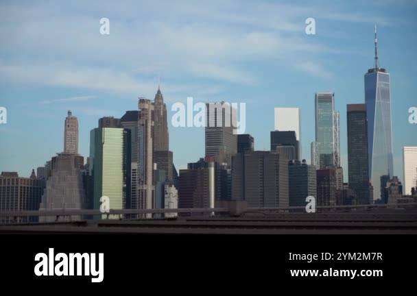 A breathtaking and stunning city skyline highlighting iconic and ...
