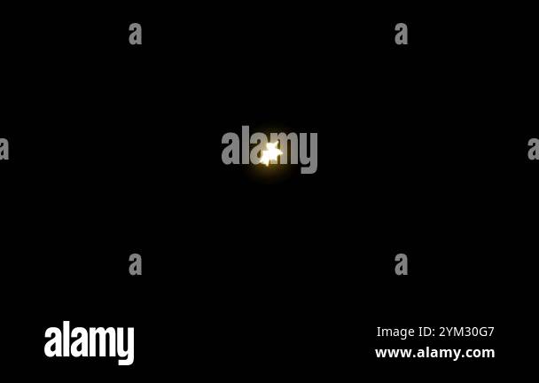 Lightning Thunder Boom Electrical Cartoon Animation, Hand Draw Effect ...