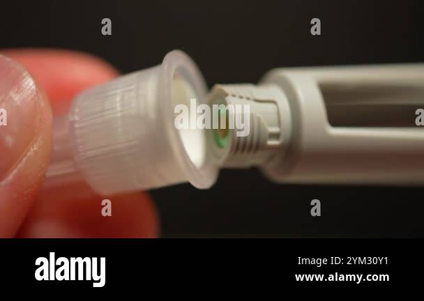 Ozempic insulin injection pen Stock Videos & Footage - HD and 4K Video ...