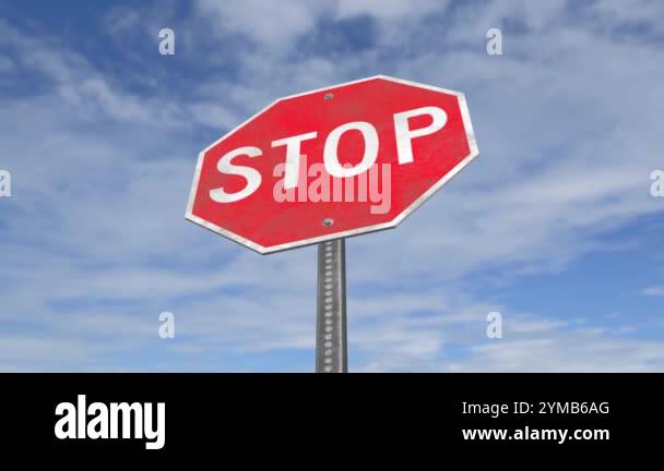 Pare stop sign in Stock Videos & Footage - HD and 4K Video Clips - Alamy