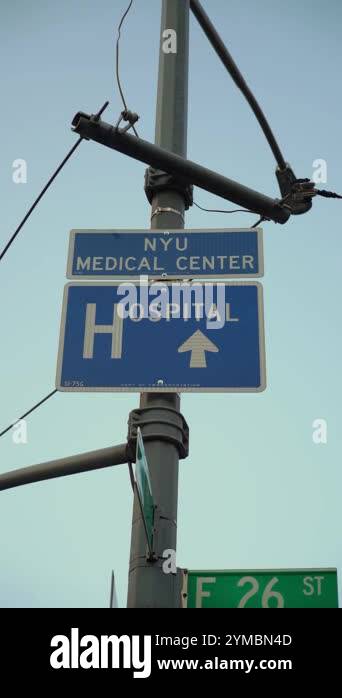 Hospital directional signage Stock Videos & Footage - HD and 4K Video ...