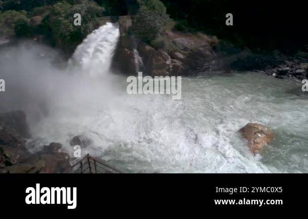 Nov.3rd2024. Uttarakhand India. The Maneri Dam, a concrete gravity dam ...