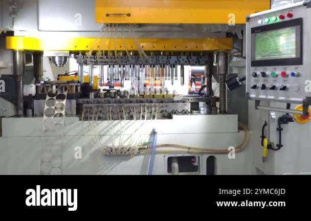 Automation hydraulic press stamping Stock Videos & Footage - HD and 4K ...