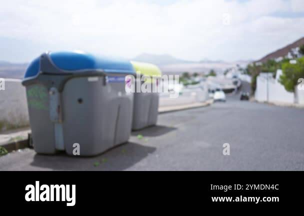 Urban landscape garbage bins Stock Videos & Footage - HD and 4K Video ...