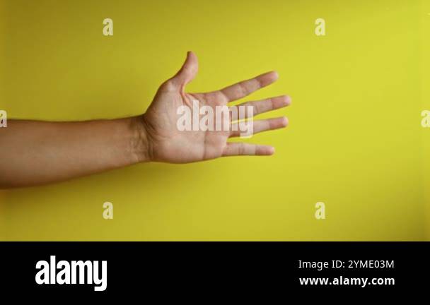 Man pointing finger open palm Stock Videos & Footage - HD and 4K Video ...