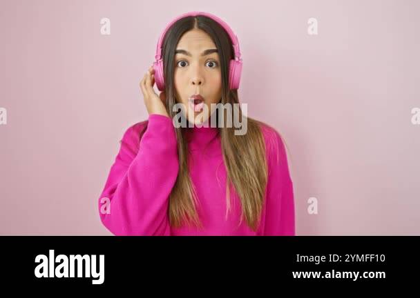 Beautiful face shocked wonder Stock Videos & Footage - HD and 4K Video ...