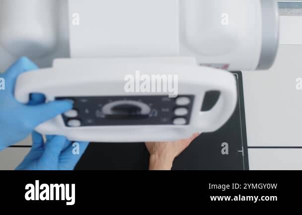 doctor using mri scan for female patient hand Stock Video Footage - Alamy