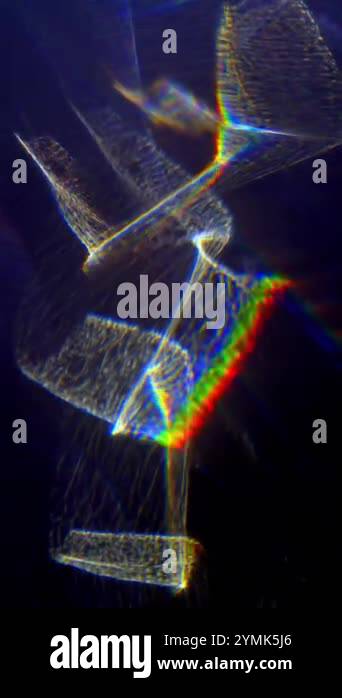 A captivating display of fluid light waves seamlessly generating ...