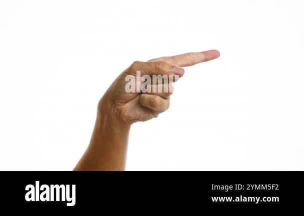 Hand pointing direction finger Stock Videos & Footage - HD and 4K Video ...