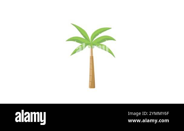Animated coconut tree Stock Videos & Footage - HD and 4K Video Clips - Alamy