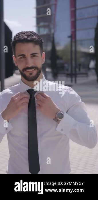 Vertical. Attractive young adult confident muslim business man posing ...