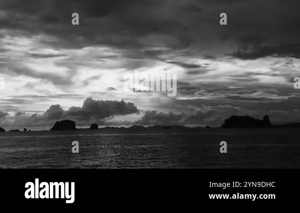 Beautiful tropical paradise panorama view on turquoise water beach and ...