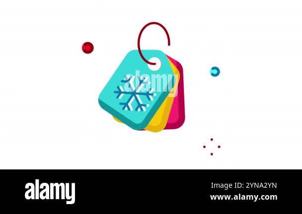 Price tag animated icon. Seamless looping video with alpha channel on ...