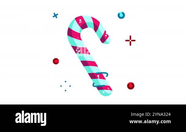 Candy animated icon. Seamless looping video with alpha channel on ...