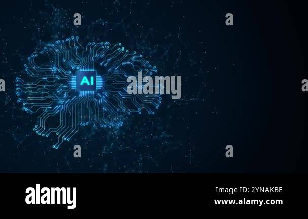 Ai Artificial intelligence cyber mind Human animation data mining ...