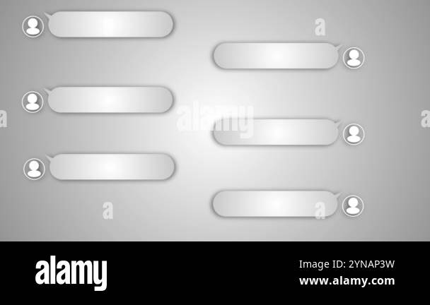 Social Media Speech Bubbles social media comments, transparent ...