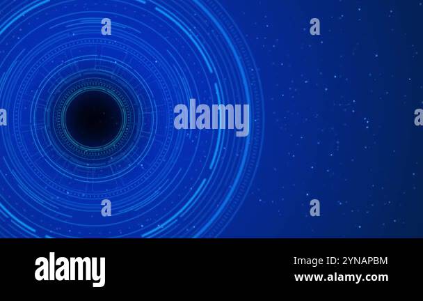 Futuristic HUD frame Digital technology lines background. Technology ...