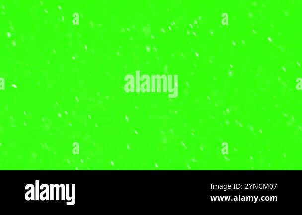 Real Snow overlay on green screen background. It is snowing heavily in ...
