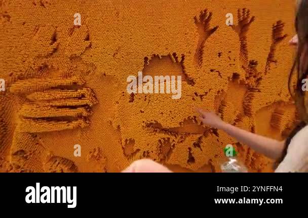 Three d board for pin art. Three d cloning panel.Tactile Senses and ...