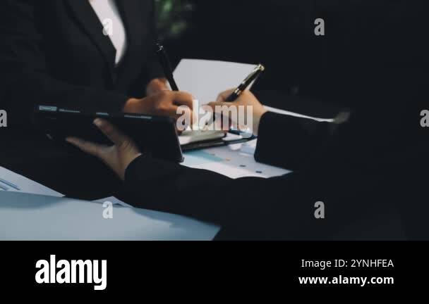 Businesswoman signing contract Stock Videos & Footage - HD and 4K Video ...