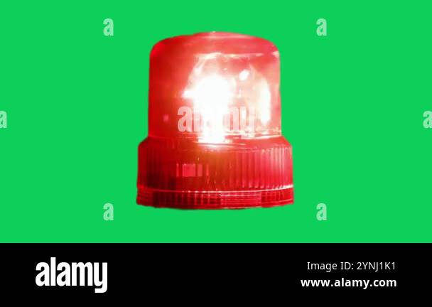 Realistic Emergency Light Green Screen Enhance Your Videos, The video ...