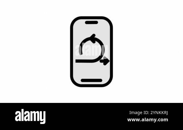 Modern project management structure animated icon - Agile and teamwork ...