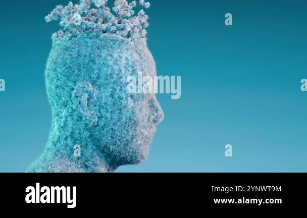 abstract human heads with hair, imagination and creativity and thought ... abstract human heads with hair, imagination and creativity and thought ...
