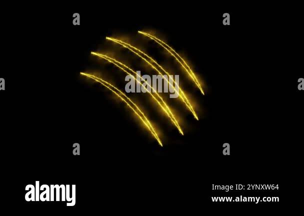 claw effect animated animal scratch effect flaming scratch light effect ...
