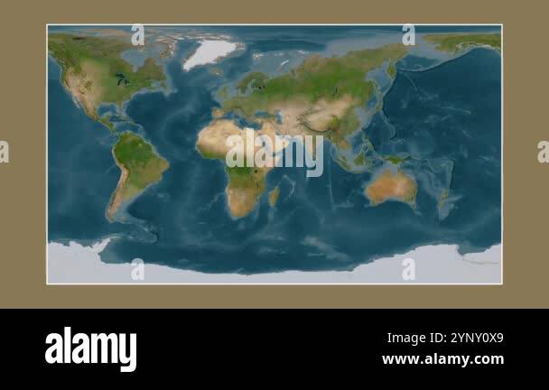 Gulf of Aden. Close-up on a satellite image map in the Patterson ...