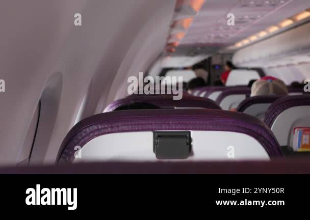 Plane seats aircraft seats airplane seats Stock Videos & Footage - HD ...