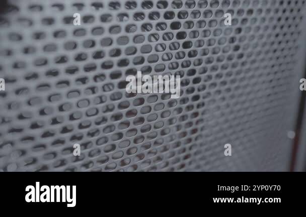 Close up perforated metal speaker Stock Videos & Footage - HD and 4K ...