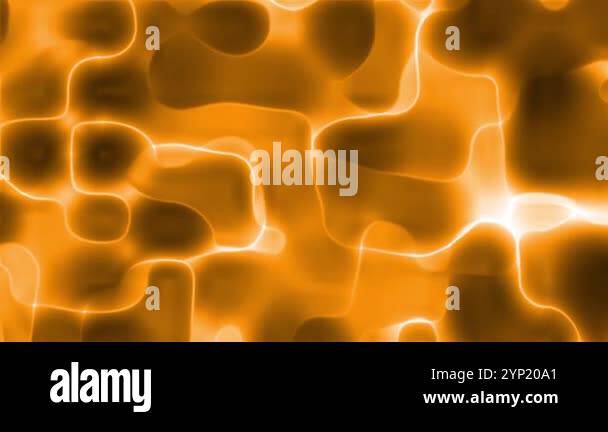 Abstract orange glowing wavy lines ideal for website backgrounds, digital art projects ...