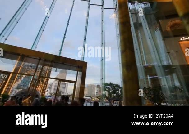 Iconsiam ,Bangkok,Thailand-July 02 2024:Interior of the main entrance ...